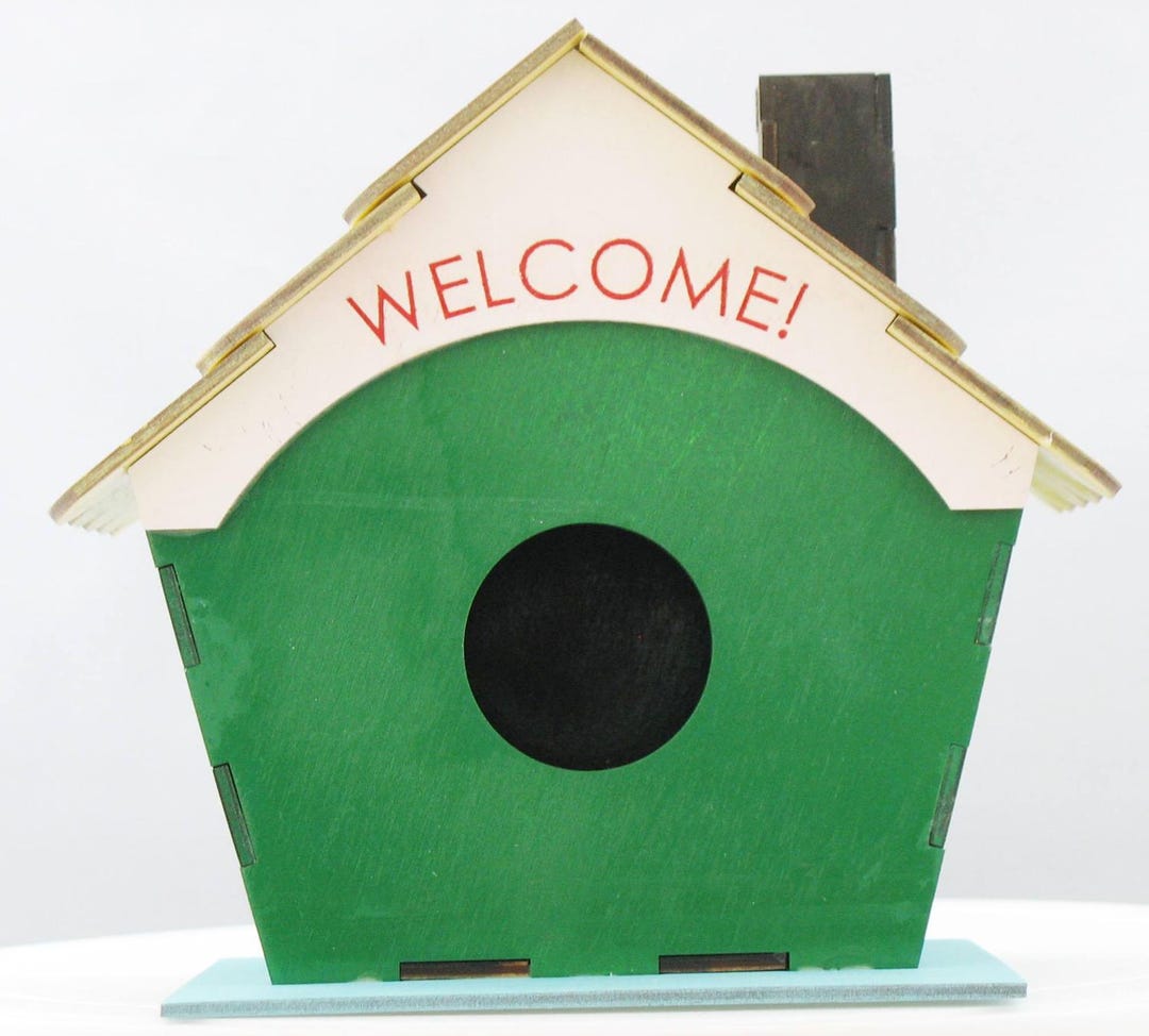Welcome Home Bird House Kit - Etsy