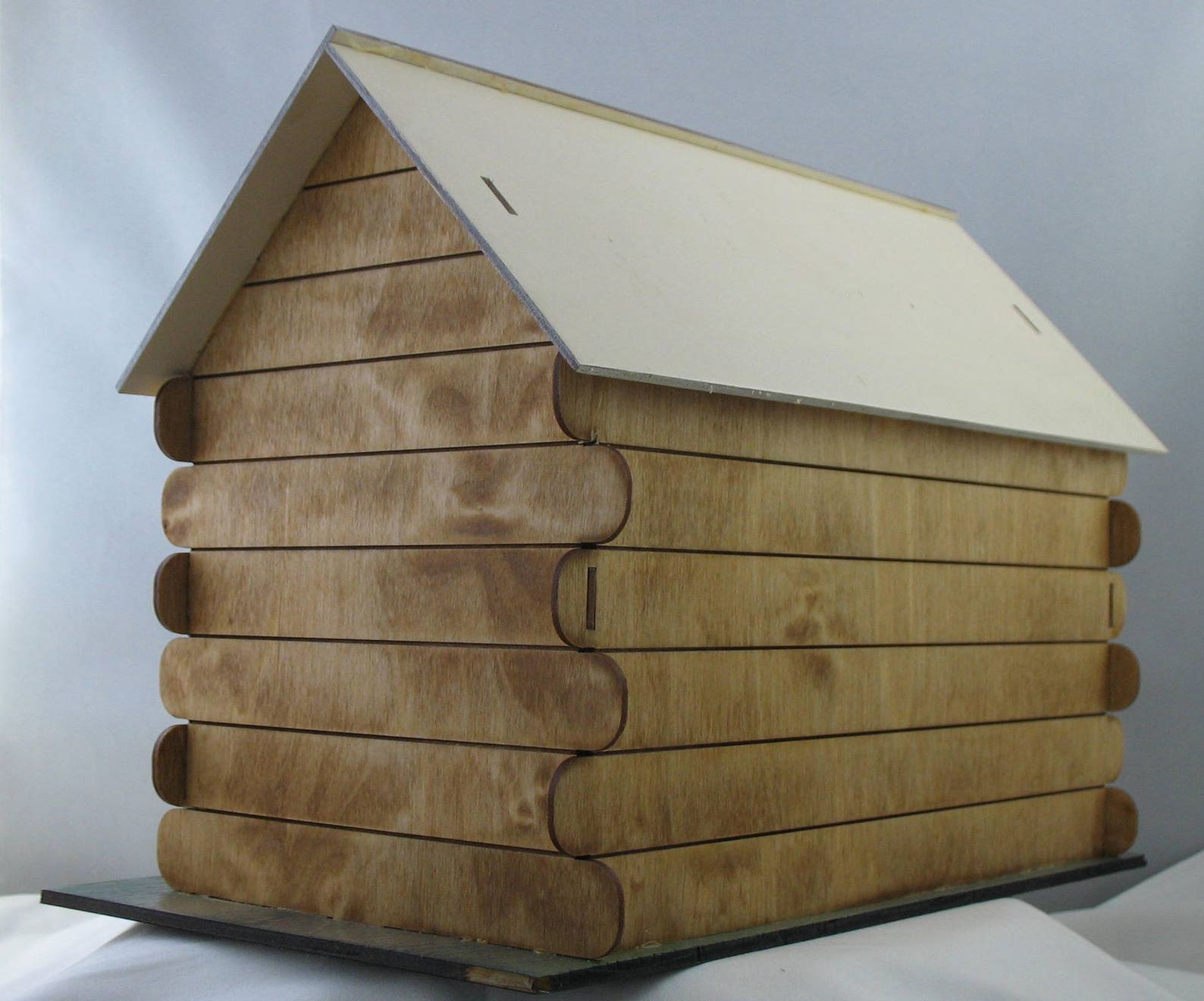 Bird House Adobe Log Cabin Kit | Etsy