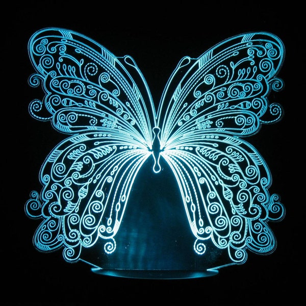 Butterfly Led - Etsy