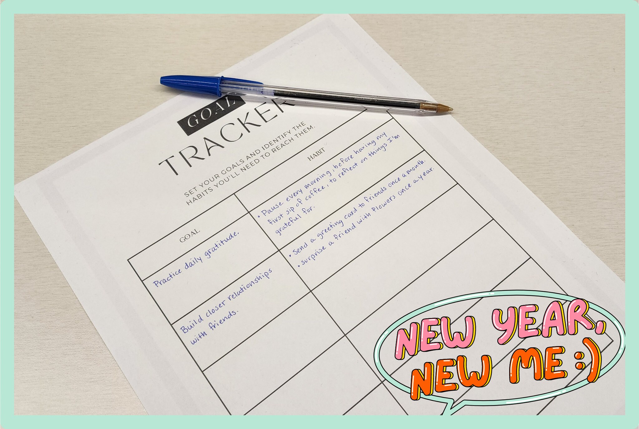 Habit Tracker | Journaling | Wellness | Productivity | Printable | Goal ...