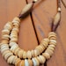 Tribal Shell Bib Ethnic Bone Necklace Luxury High End Chunky Necklace ...