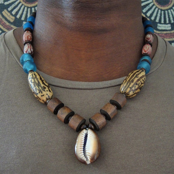 Olive Shell Pendant - Etsy