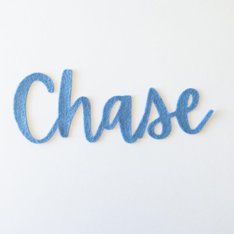 Felt Baby Letters Name - Etsy