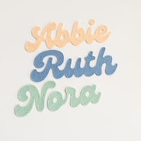 Felt Name - Etsy