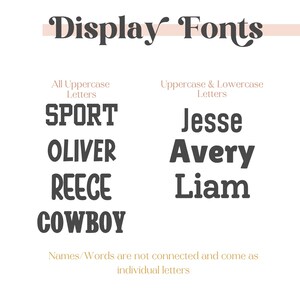 Personalized Leather Name Patch Script Font Cut Out Custom Leather ...