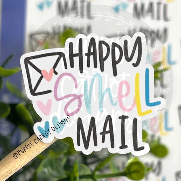 Happy Mail Stickers - Etsy