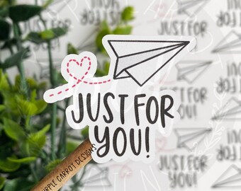 Just for You Stickers | Etsy