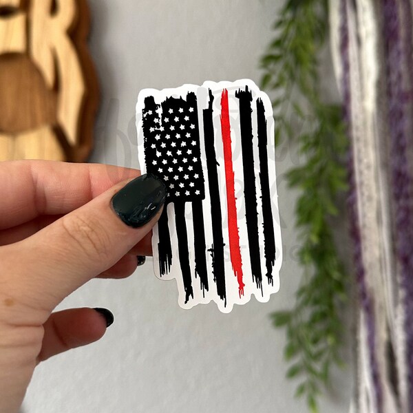 First Responder Window Decal Flag - Etsy