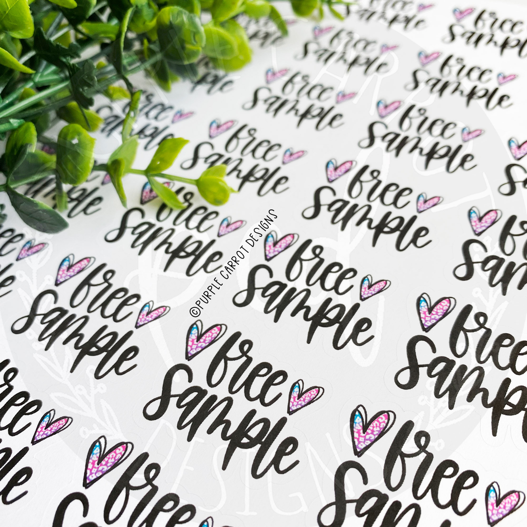 Free Sample Sticker© Sample Label Free Gift Freebie | Etsy
