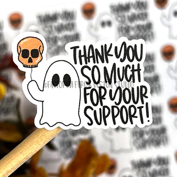 Spooky Thank You - Etsy