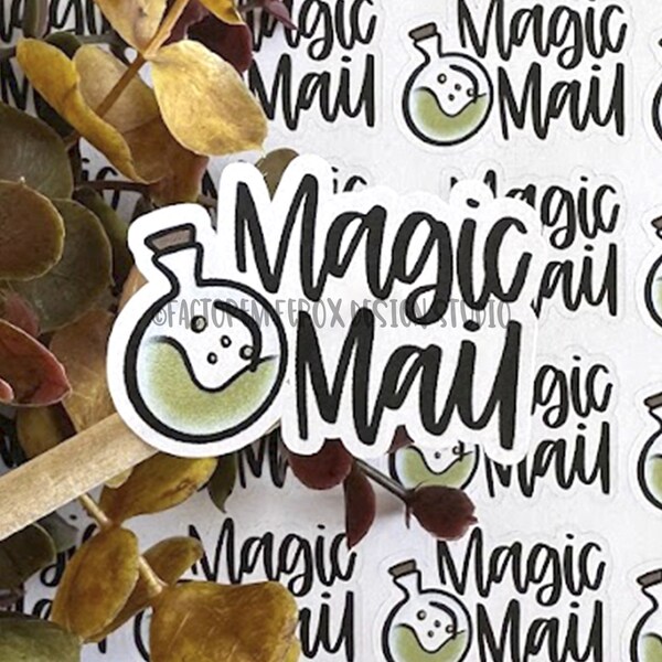 Magic Mail Sticker - Etsy