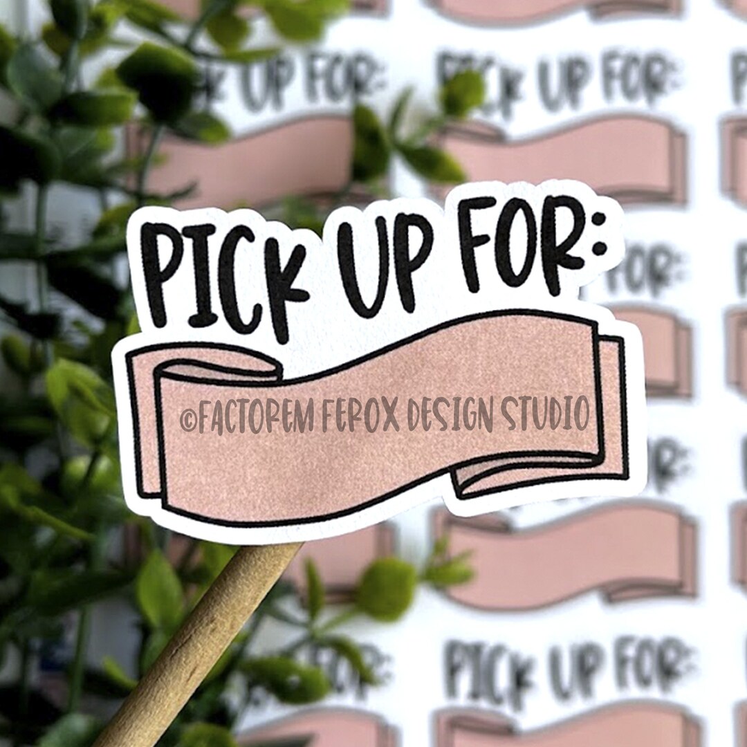 Pick up for Label©, Packaging Label, Packaging Supplies, Small Business ...