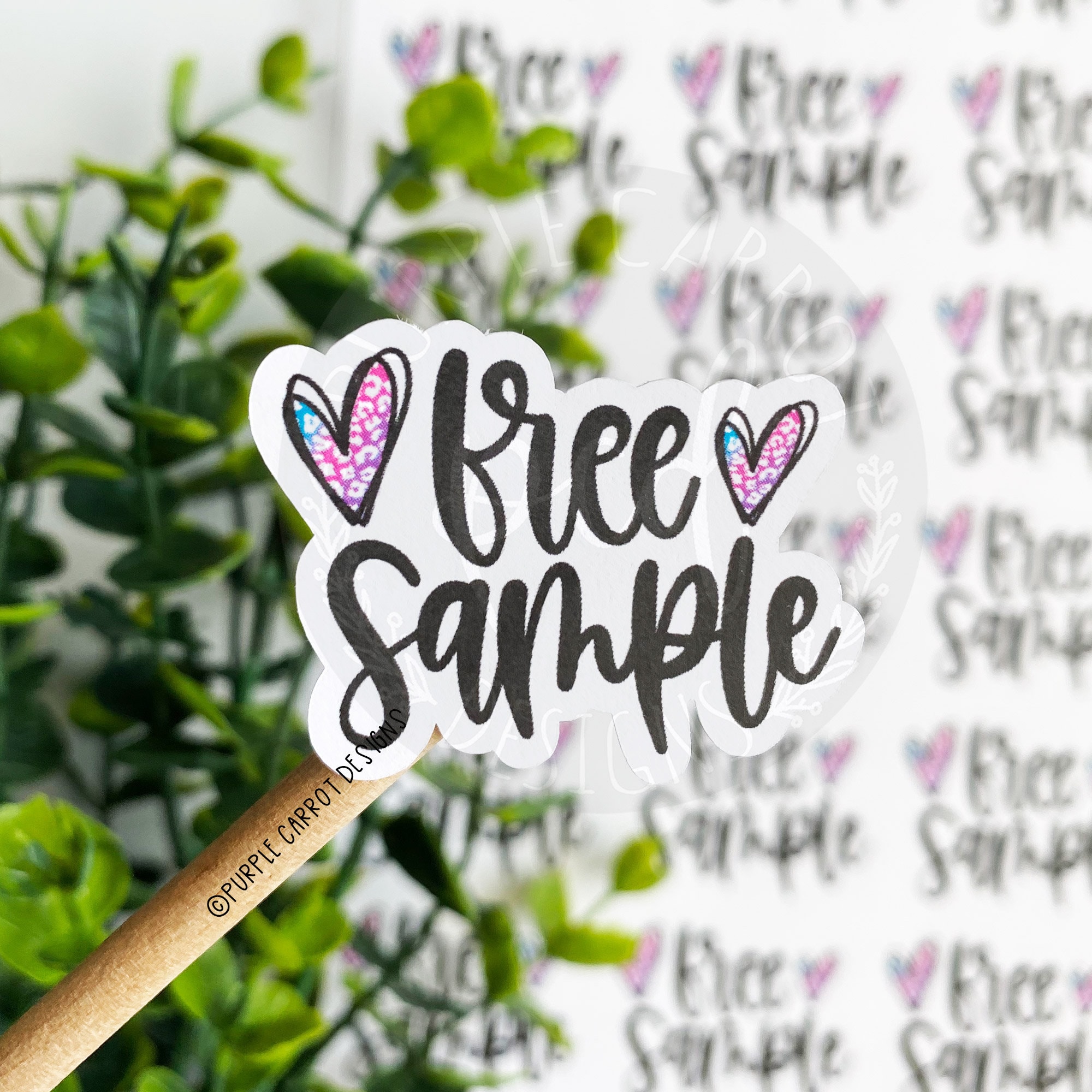 Free Sample Sticker© Sample Label Free Gift Freebie | Etsy
