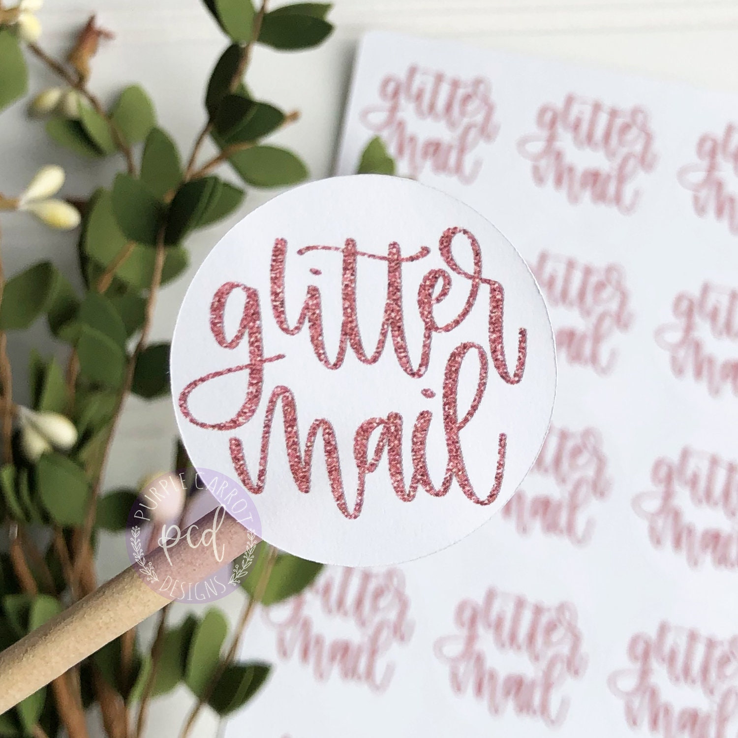 Glitter Mail - Etsy