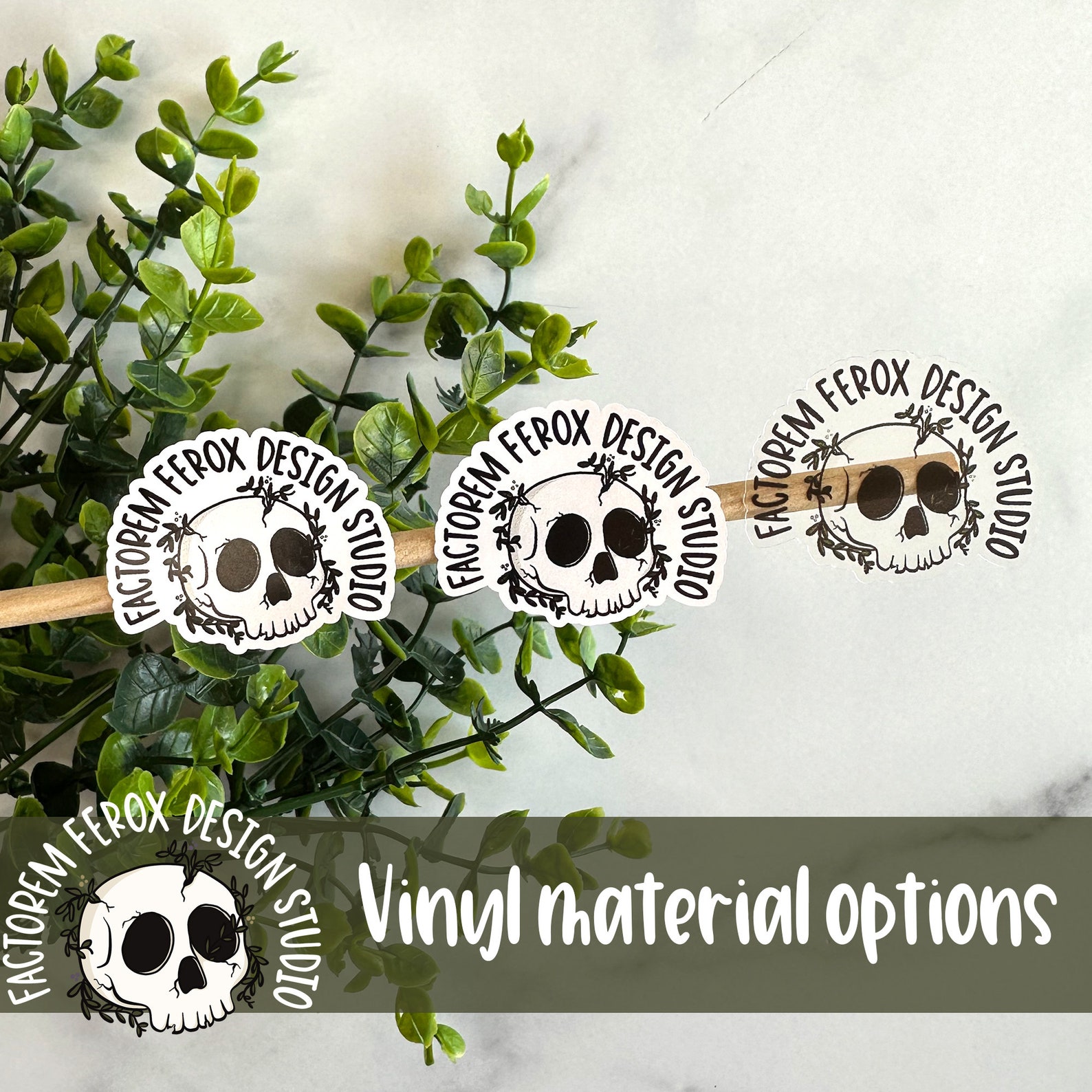 Normal is an Illusion Vinyl Sticker ©, Skull and Flower Sticker, Laptop ...