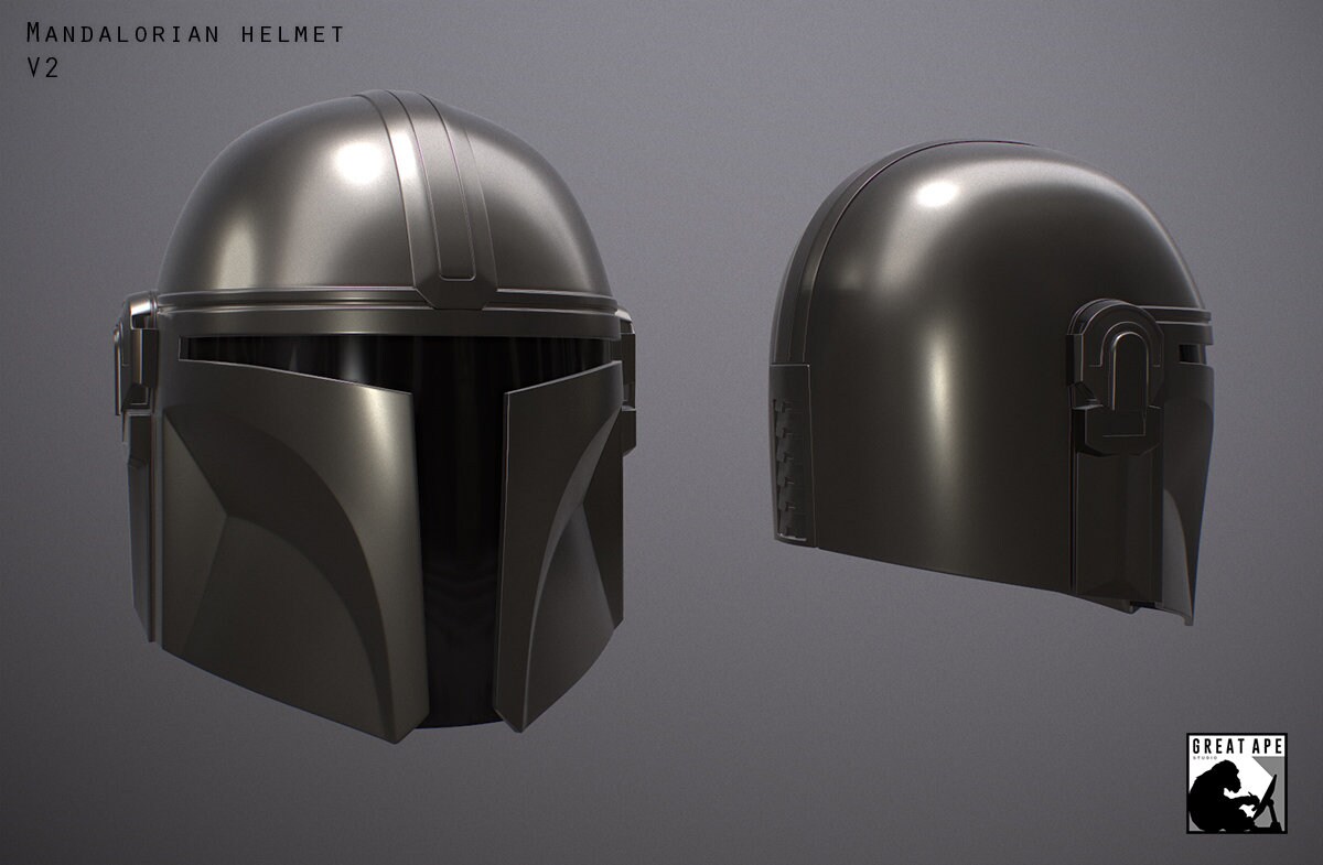 Sammeln Seltenes XL Mandalorian 3D Printed Model 13cm Sonstige Star 