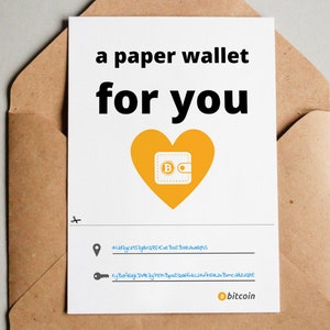 Original Gift Printable. Gift Bitcoin Anniversary Card. Bitcoin Birthay ...
