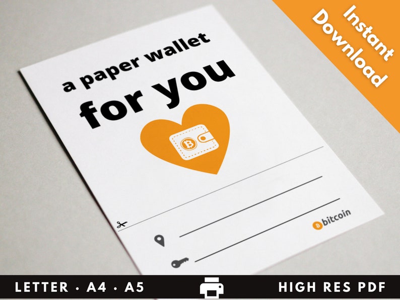 Original Gift Printable. Gift Bitcoin Anniversary Card. Bitcoin Birthay ...