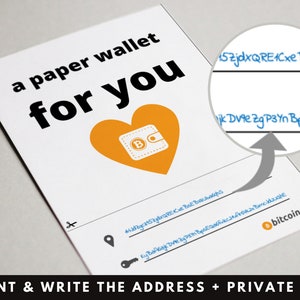 Original gift printable. Gift bitcoin anniversary card. | Etsy