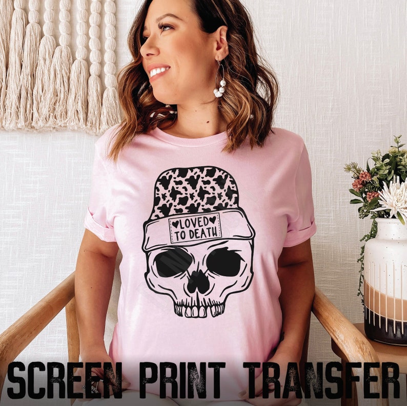 SCREEN PRINT Transfer Screen Print Transfers Ready for Press - Etsy