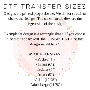DTF Transfers, Direct to Film, Custom DTF Transfer, Ready for Press ...