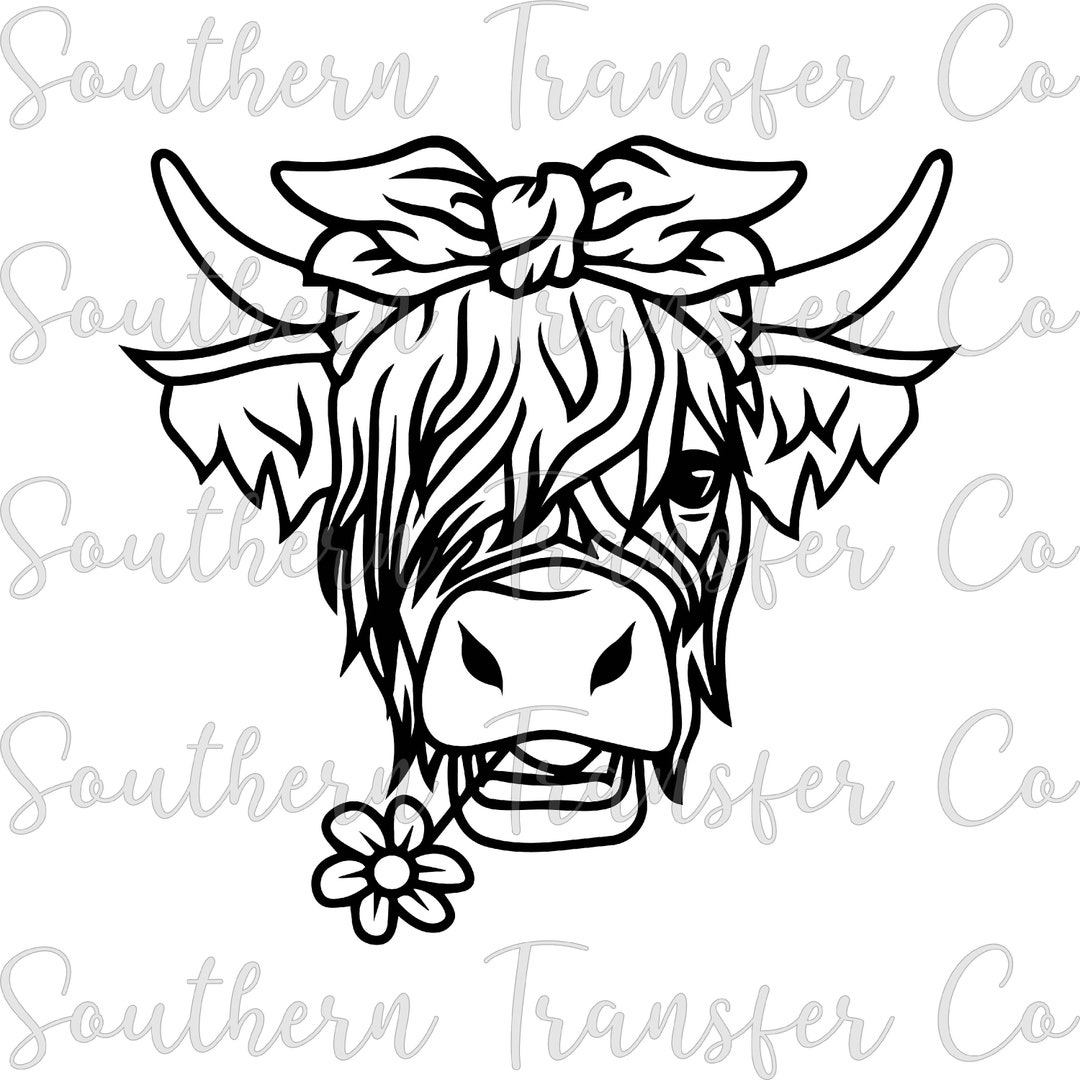 Hairy Cow DTF Transfer, Sublimation Transfer, DTF (direct to Film ...