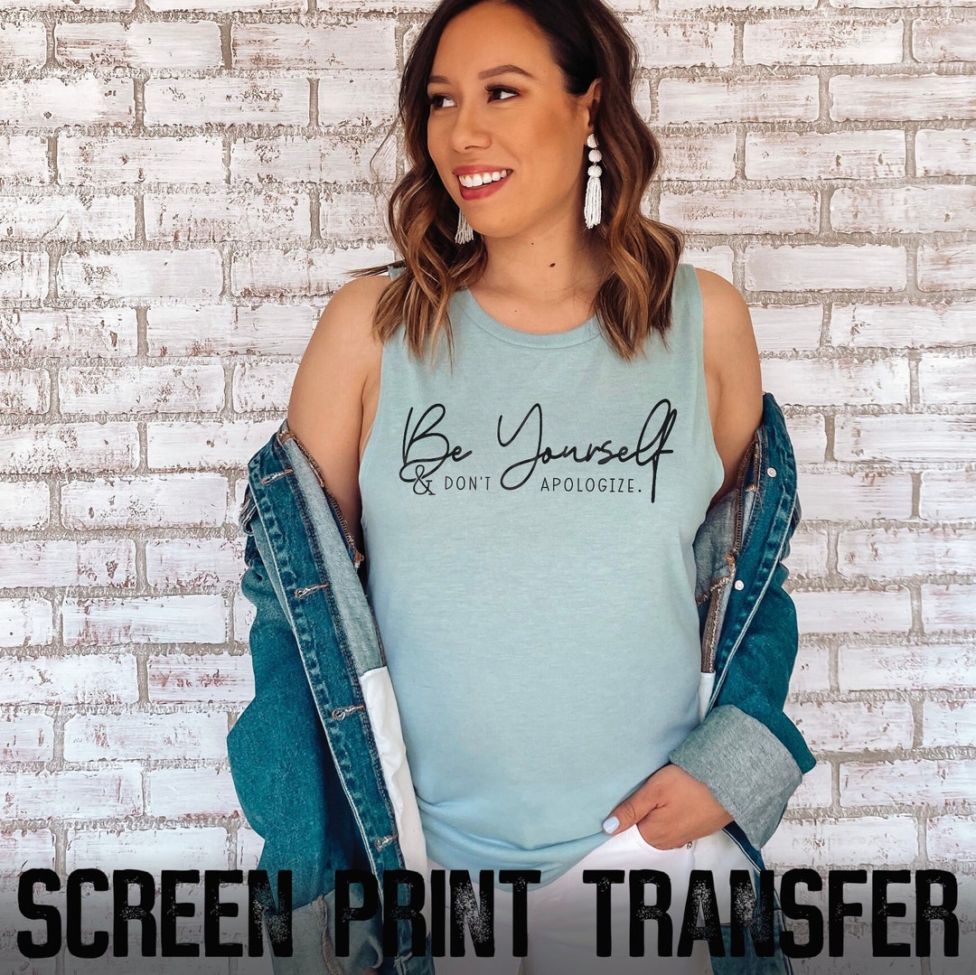 SCREEN PRINT Transfer, Screen Print Transfers Ready for Press, Ready to ...