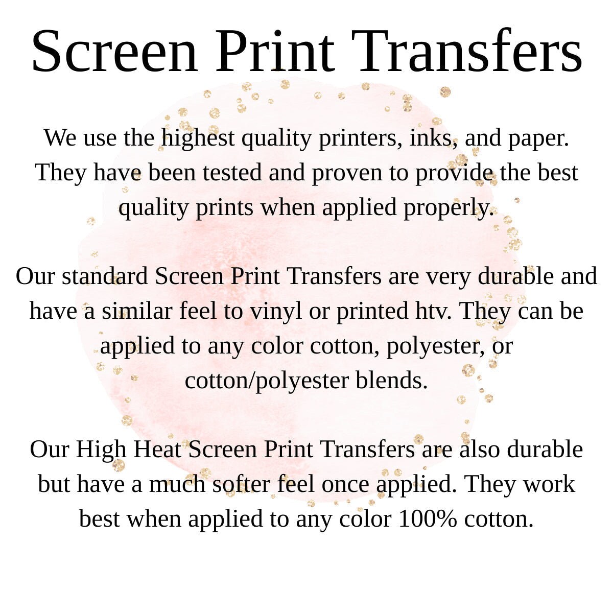 SCREEN PRINT Transfer Screen Print Transfers Ready for Press - Etsy