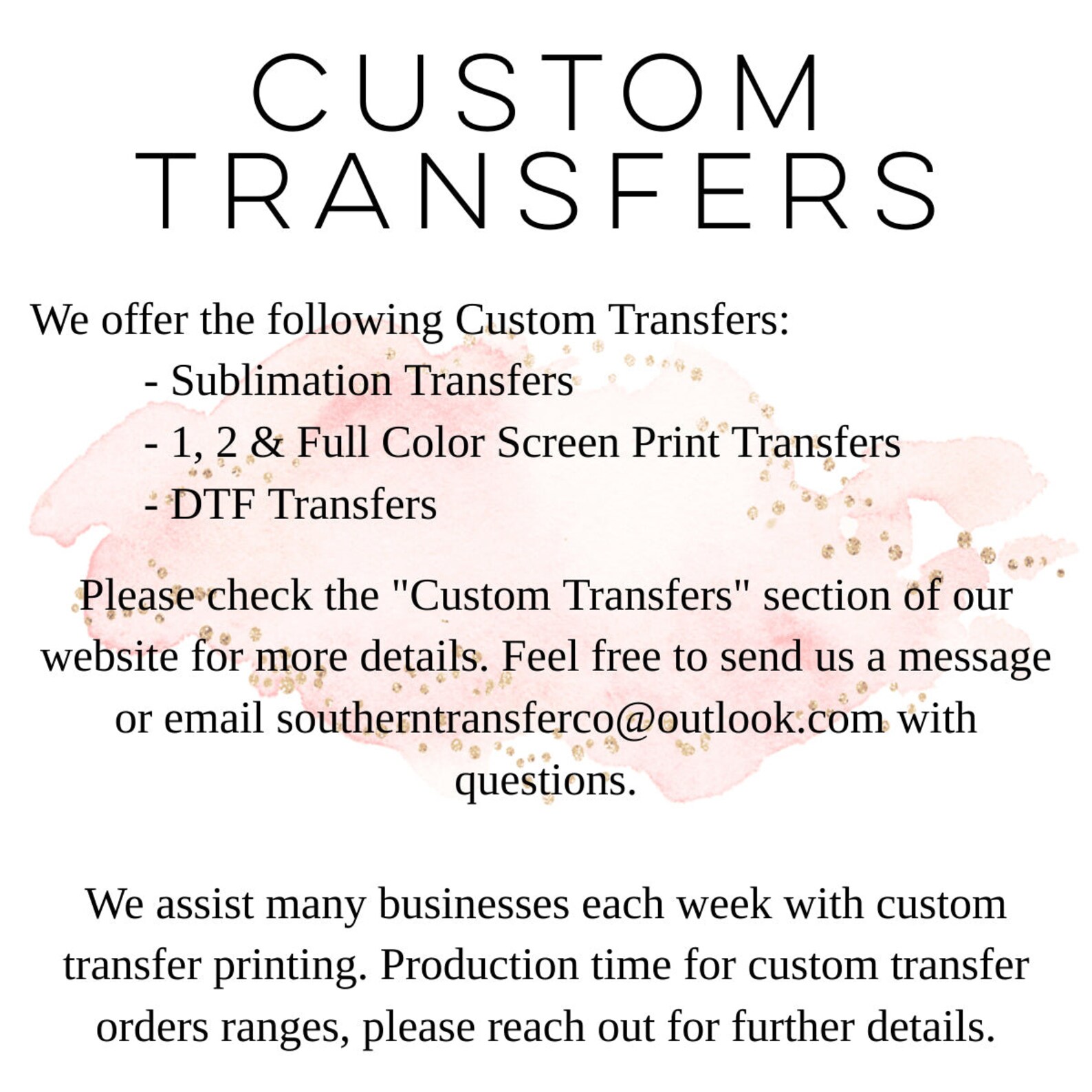 DTF Transfers Direct to Film Custom DTF Transfer Ready for - Etsy