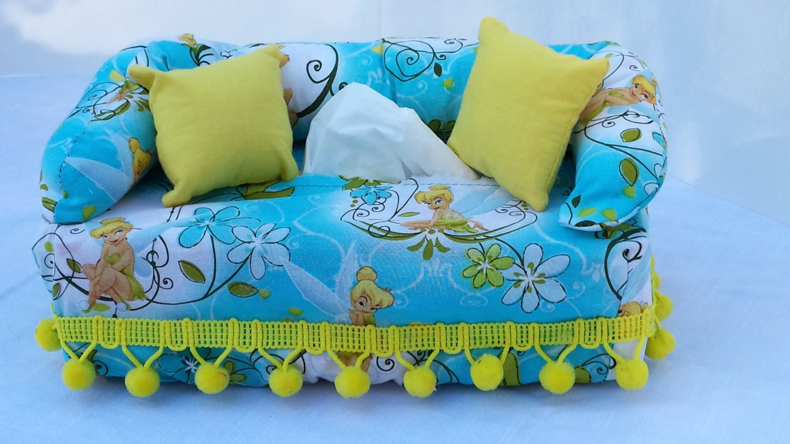 Tinker Bell Girl Tissue Box Cover - Etsy