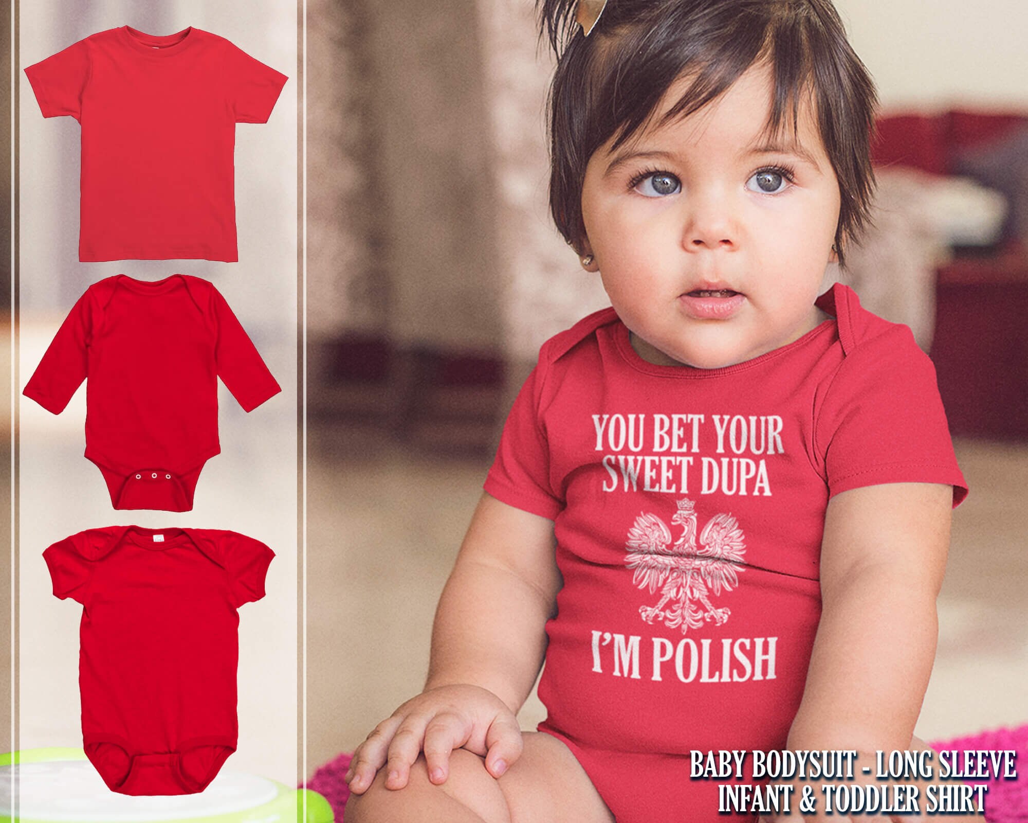 Sweet Dupa I'm Polish Baby Infant Toddler Polish Baby | Etsy