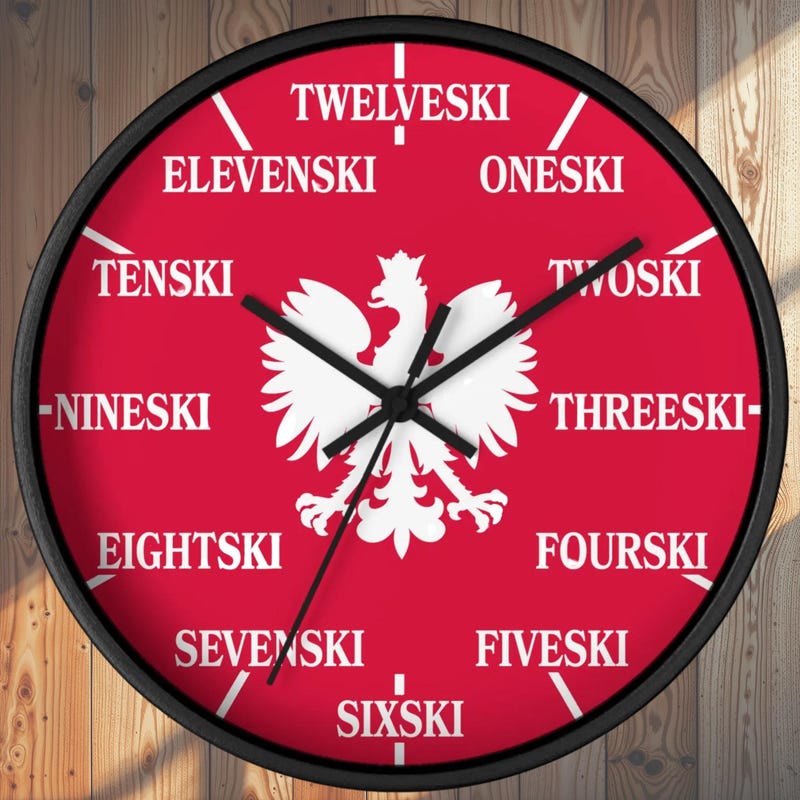 Clocks Polish - Etsy