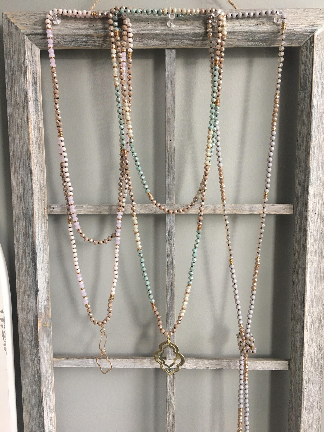 Double Mini Custom Strand Necklace - Etsy