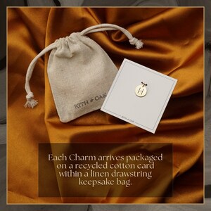 Date Charm, Personalized Date Disc Charm | 14k Gold Fill, Sterling ...