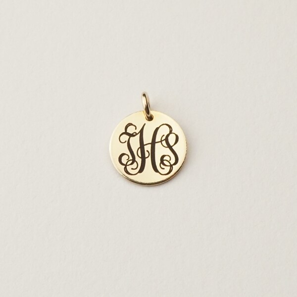 Monogram Charm - Etsy