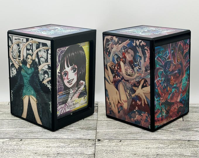 Nico Robin OPTCG Deck Box and Leader Case - Etsy