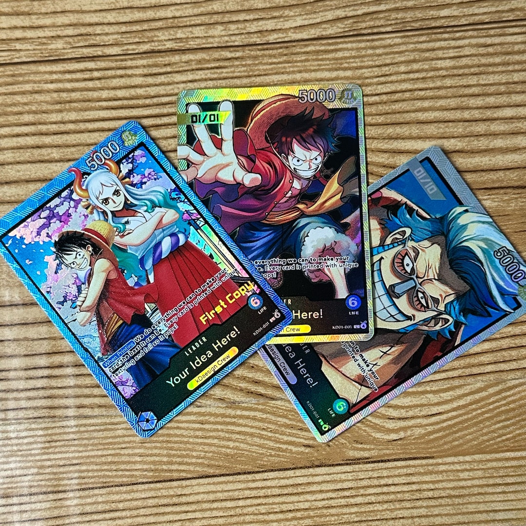 OPTCG Commissioned Alt Art Leader Cards - Etsy