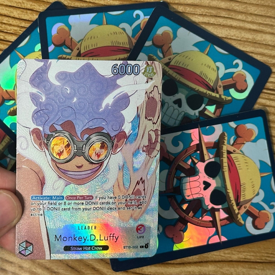 OPTCG Custom Alt Art Leader Cards - Etsy