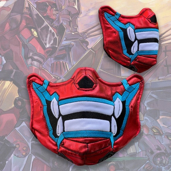Oni Face Mask - Etsy
