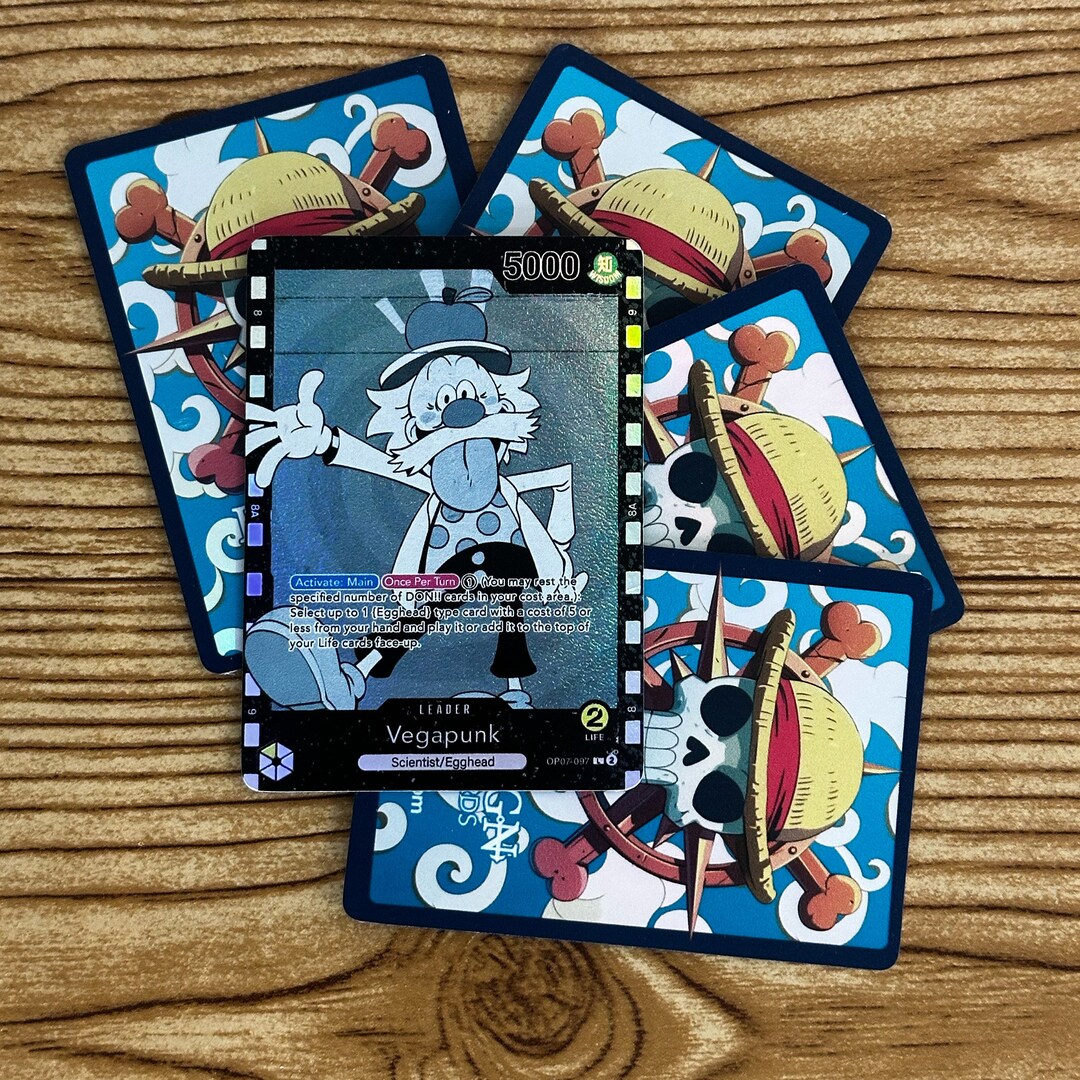 Dr. Vegapunk OP07 Leader Custom Card 1930s - Etsy Hong Kong