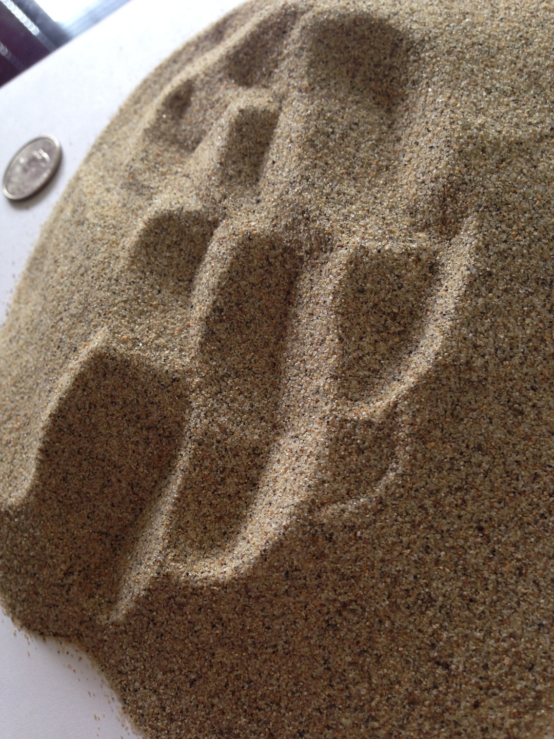 Fine Yellow Sand, Mesh 60 5 Lb Bag Natural, Kiln Dried Quartz River ...