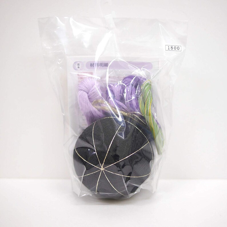 TEMARI Balls Complete KIT Chrysanthemums for Beginners 9 Cm - Etsy