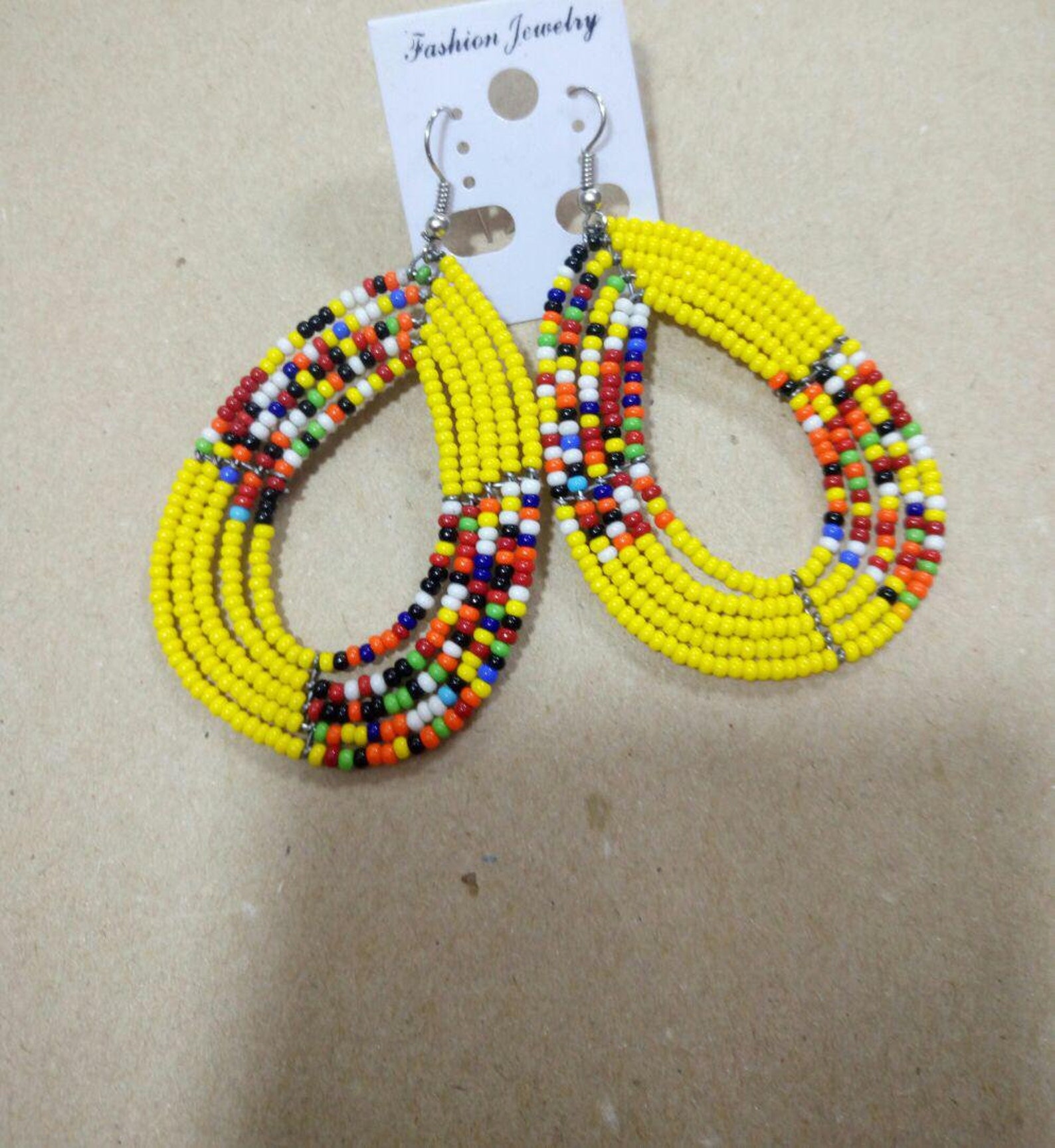 Bead Earrings - Etsy