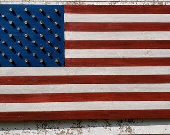 Bullet Casing American Flag - Etsy
