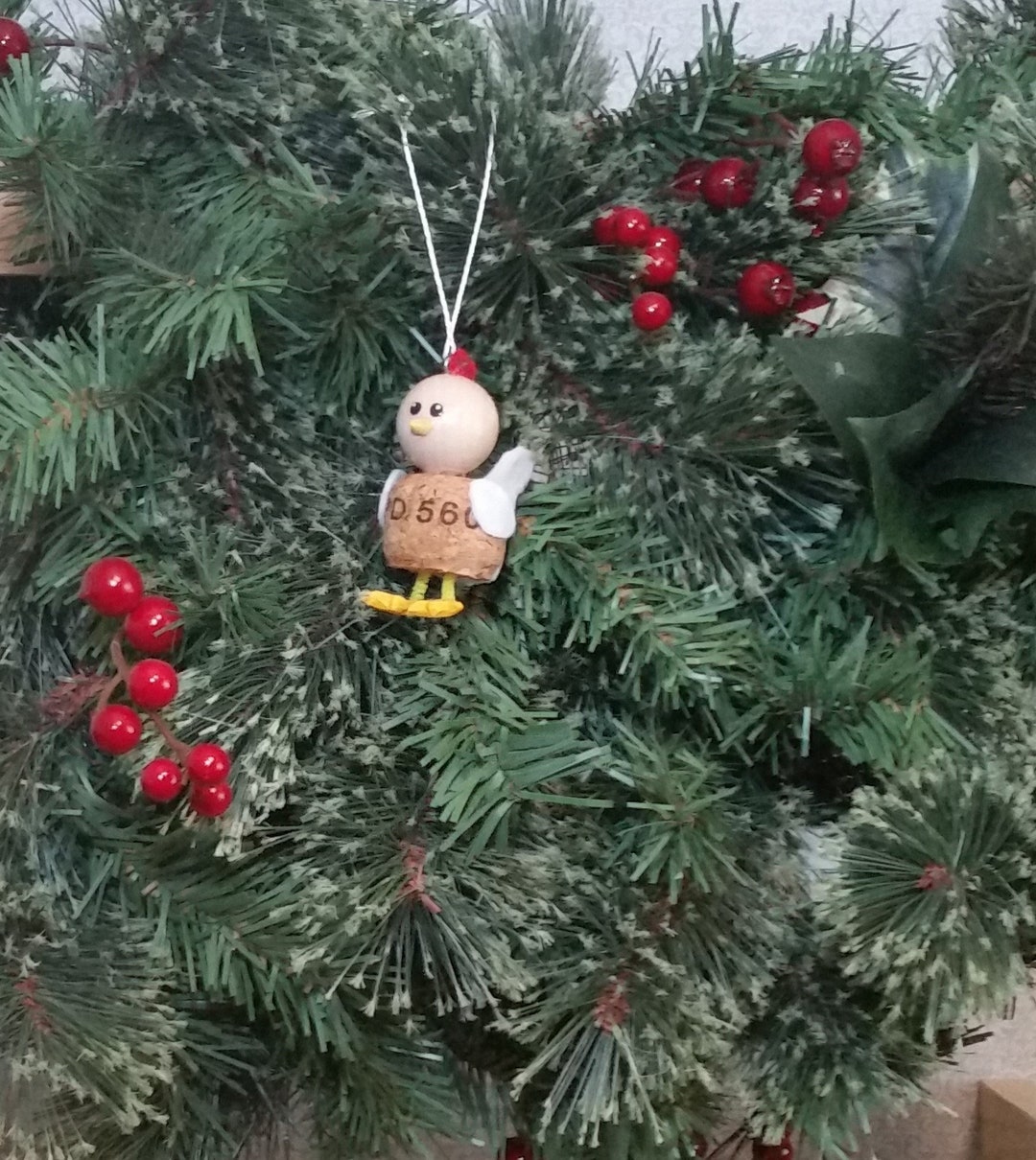 Fat Chicken Chicken Ornament Chicken Lover Gift Champagne - Etsy
