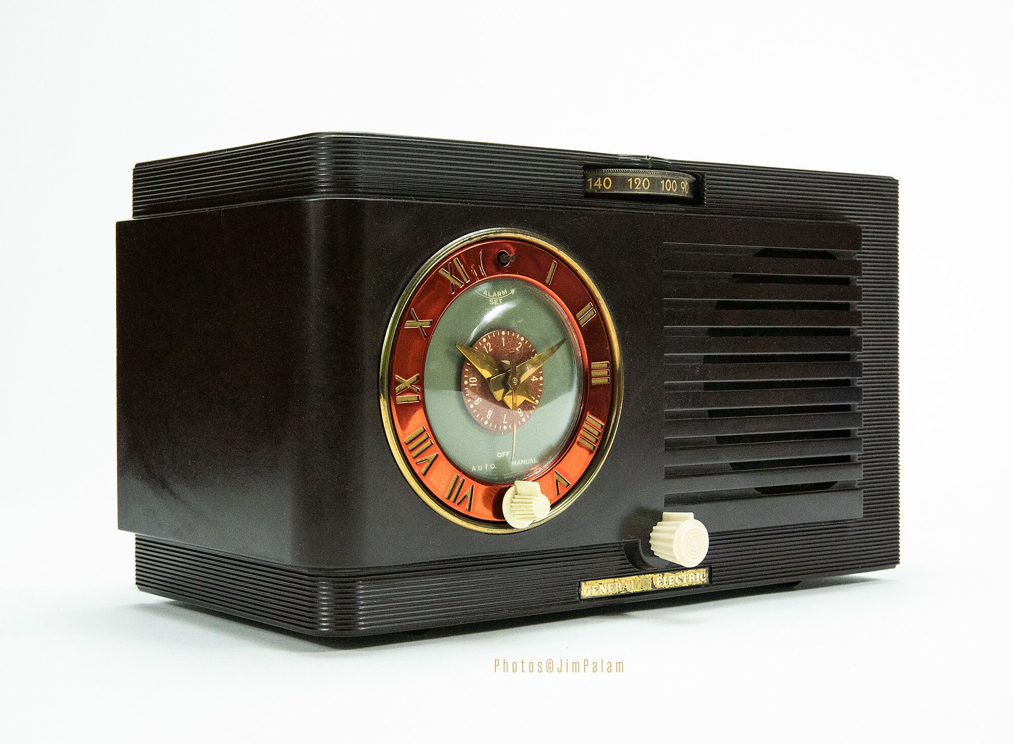 Vintage GE Table Model 66 Art Deco Electric Clock Radio - Etsy