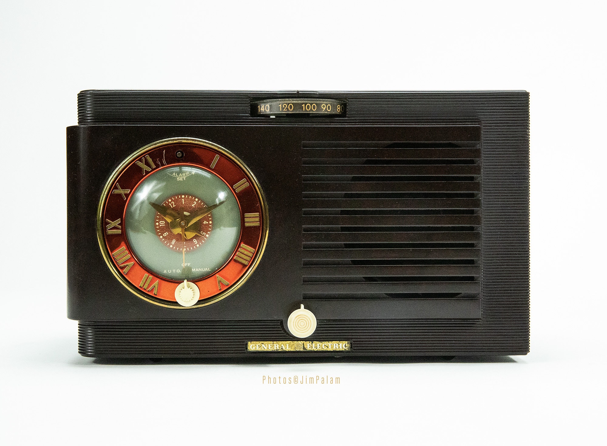Vintage GE Table Model 66 Art Deco Electric Clock Radio - Etsy