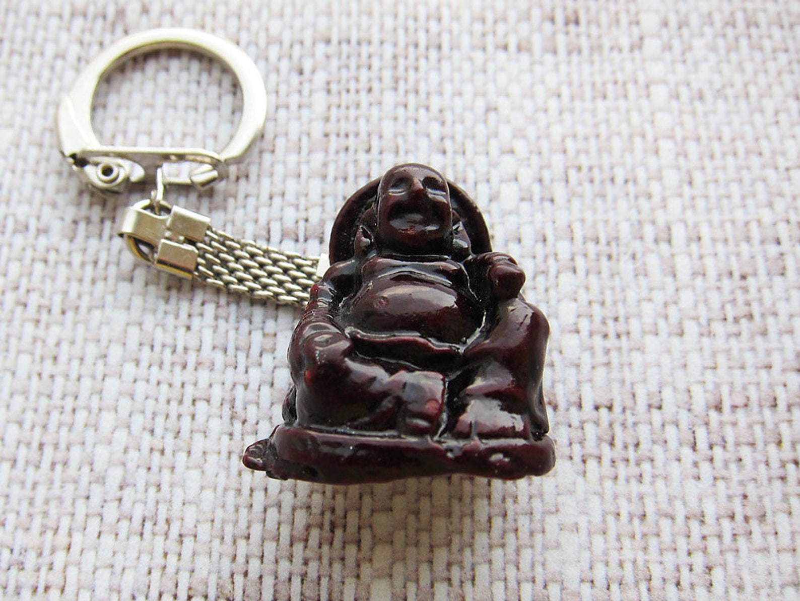Small Buddha Statue Sitting Buddha Tibetan Keychain Buddhist - Etsy