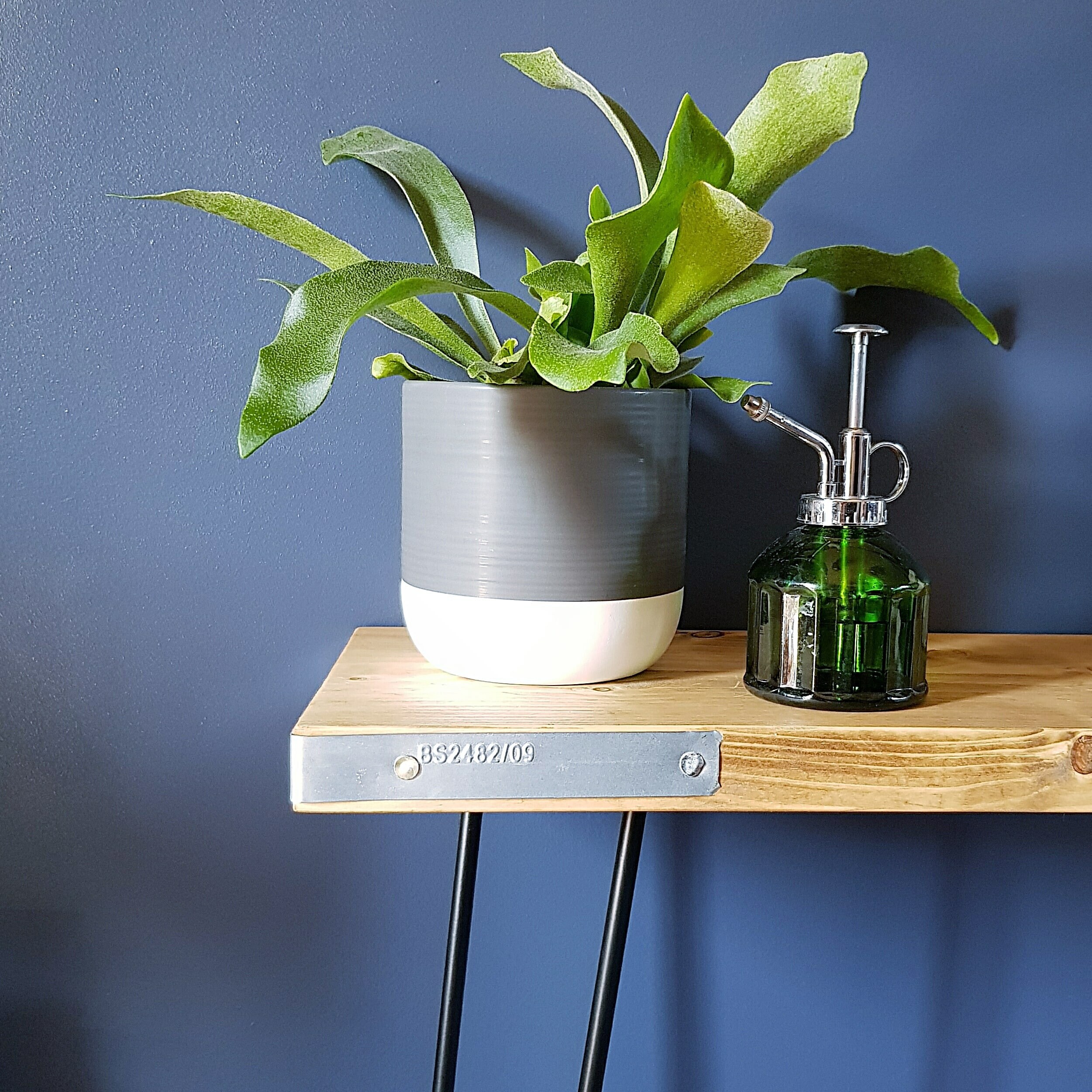 Scaffold Board Console Table Hall Stand Hair Pin Legs Reclaimed ...