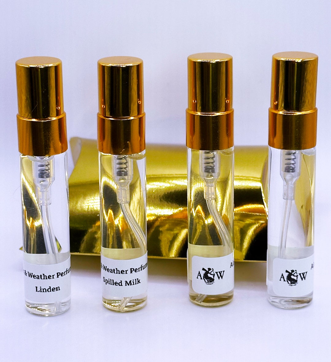 Perfume Mini: Air & Weather 5ml Spray Vial - Linden, Spilled Milk ...